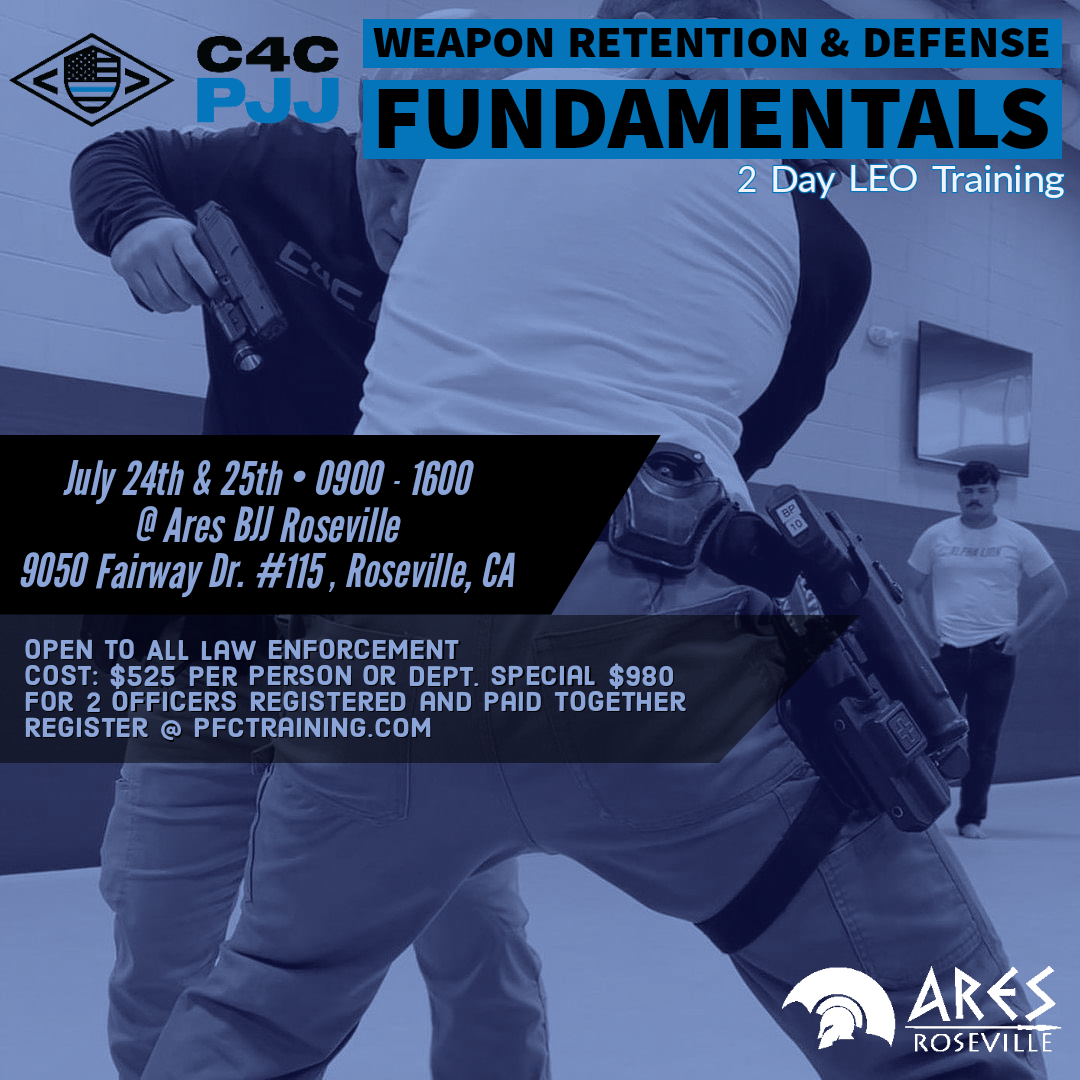C4C PJJ - Weapon Retention and Defense Fundamentals - CA - PFC Training